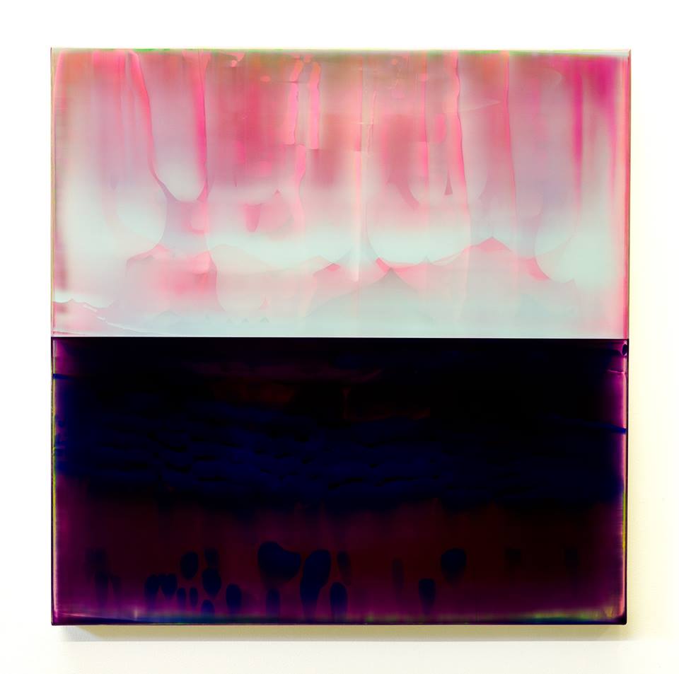 James Lumsden applies 40 or more layers of acrylic paint & gloss to ...