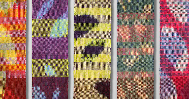 Ann Roth plays with colour & pattern to create the illusion of deep ...